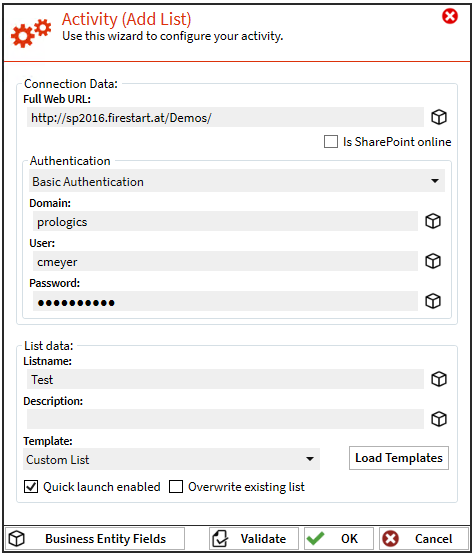 SharePoint Online Activities
