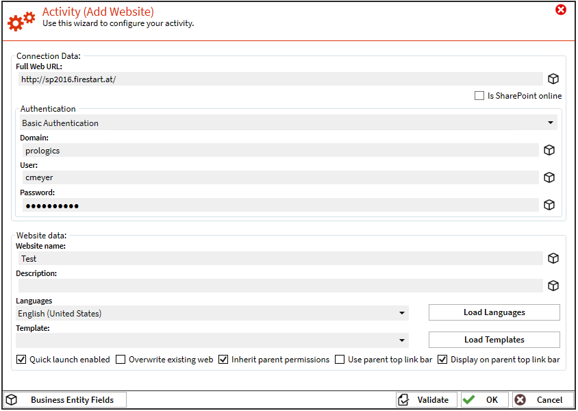 SharePoint Online Activities